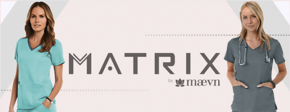 Matrix Scrubs, Free Logo Set-up | Stitch Logo Uniforms