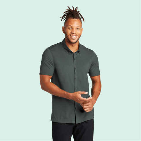 MERCER+METTLE Modern Apparel with Logo at Stitch Logo
