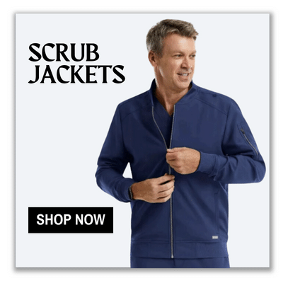 Scrub Medical Jackets at Stitch Logo