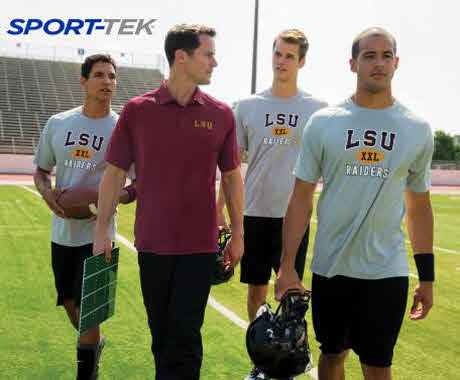 Sport Tek Shirts Competitor Embroidered at Stitch Logo