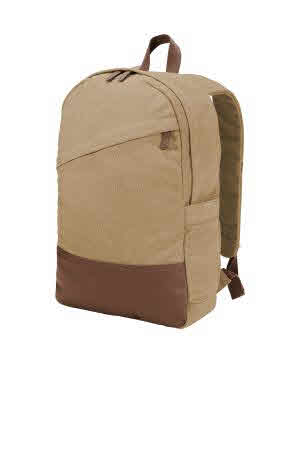 Cotton Canvas Backpack | Custom Port Authority BG210