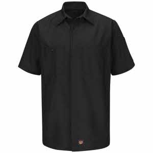 SY20 Red Kap Mechanic Shirts - Crew Shirt Short Sleeve