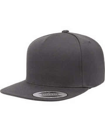 Yupoong Snapback 5-Panel Cap at Stitch Logo
