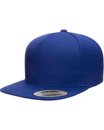 Yupoong Snapback 5-Panel Cap at Stitch Logo