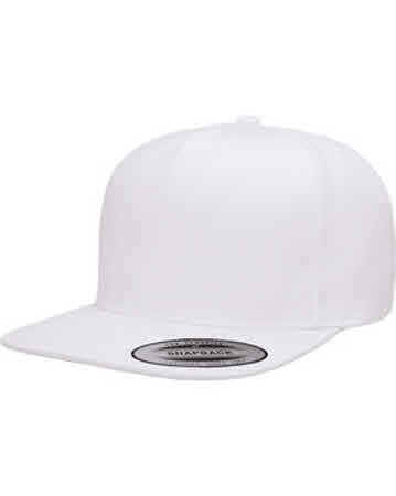 Yupoong Snapback 5-Panel Cap at Stitch Logo