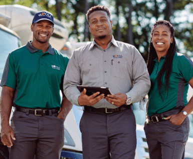 Maintenance Uniform Shirts Embroidered at Stitch Logo